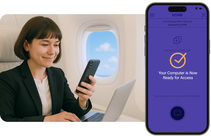 Passwordless MFA Mobile Application | HYPR Authenticate App