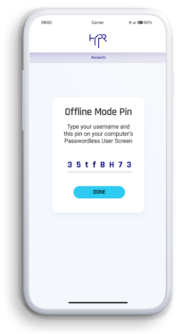 Offline Mode | HYPR Technology | Passwordless Offline Mode