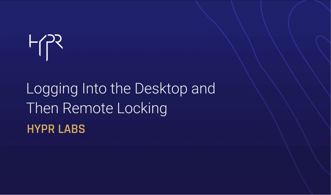 Secure, Passwordless Remote Login for Desktop MFA, VPN & SSO | HYPR
